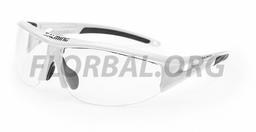 Salming ochranné okuliare V1 Protec Eyewear Kid White 19/20 | Florbal shop
